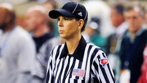 First Full-Time Female NFL Referee - Sarah Thomas