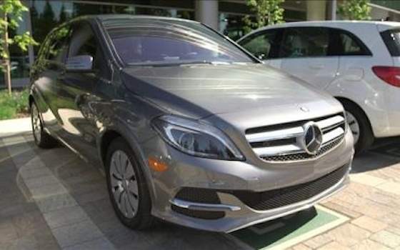 Test Driving Mercedes-Benz's New Tesla-Powered B-Class